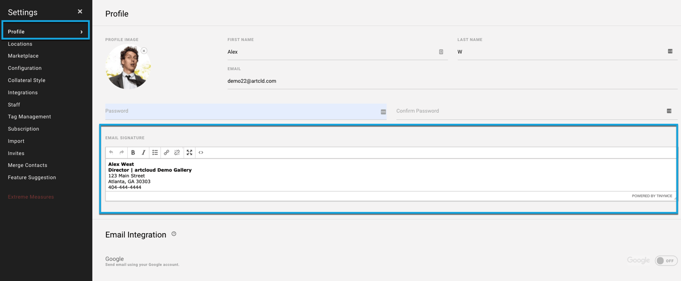 Create your email signature