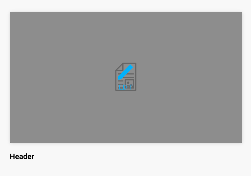 Introduction to the Website Header template
