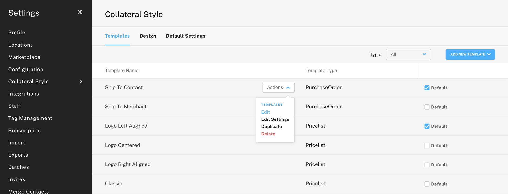 Customize business documents with the Collateral Builder