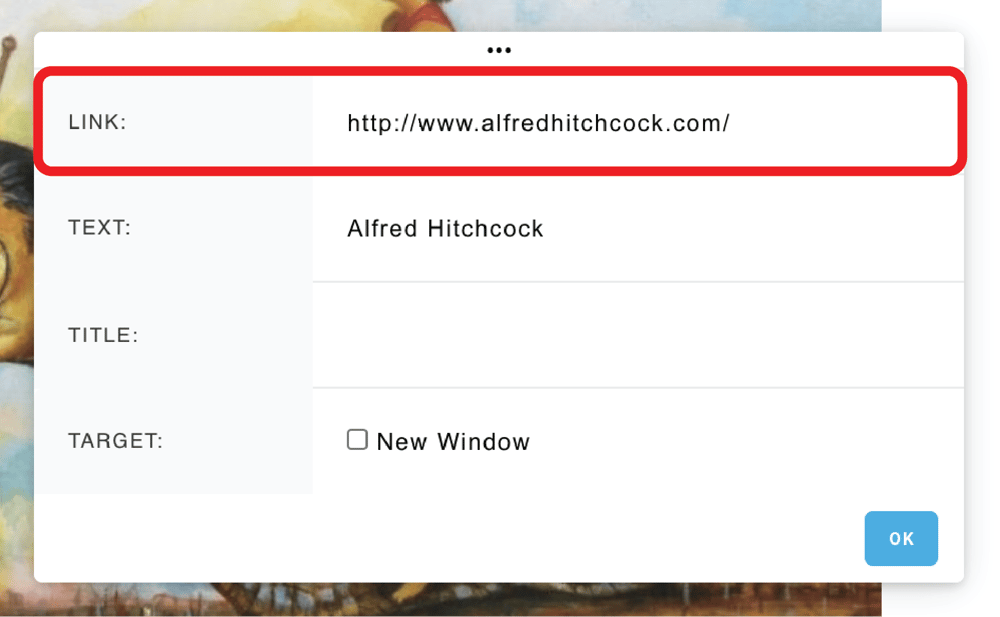 Add text to your website