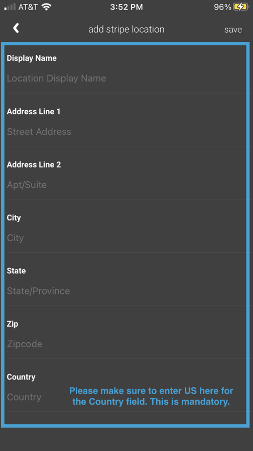 Stripe M2 Reader for iOS Mobile Payment Processing