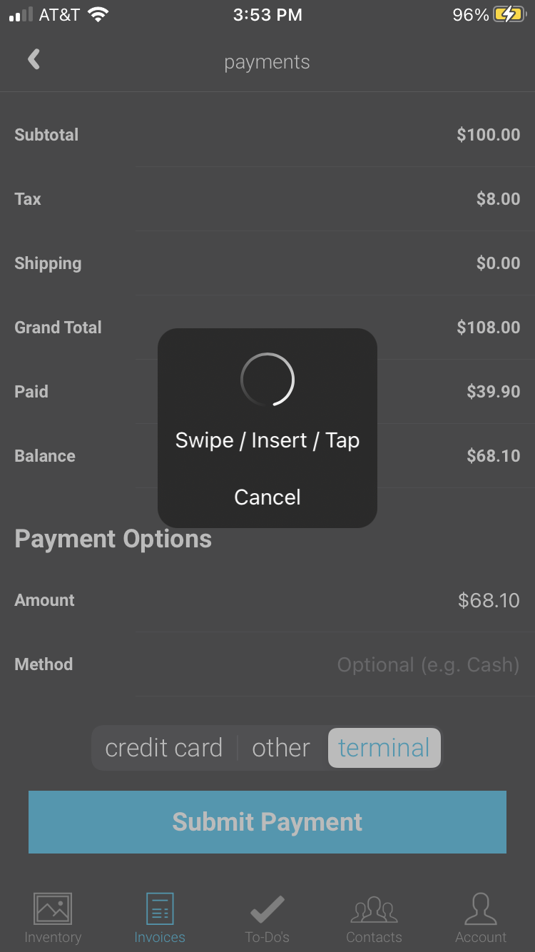 Stripe M2 Reader for iOS Mobile Payment Processing